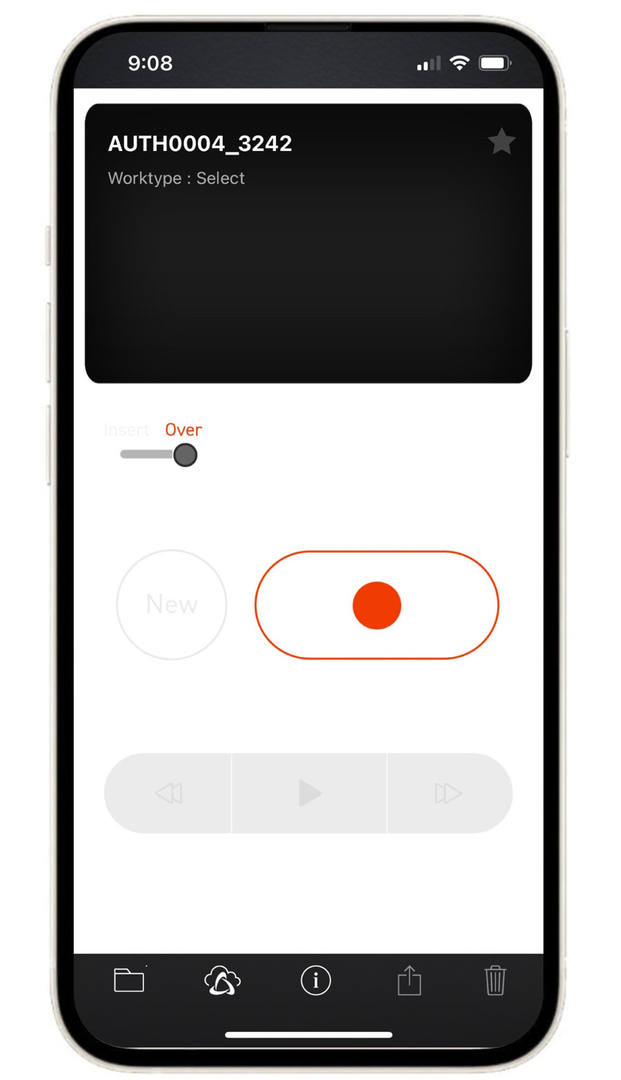 ODMS Cloud Smart App - OM System Professional Dictation