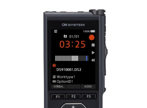 DS-9100 Digital Recorder - OM System Professional Dictation