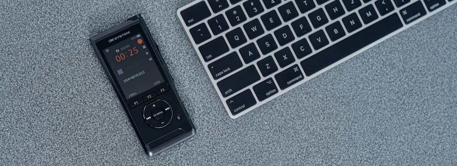 DS-9100 Digital Recorder - OM System Professional Dictation