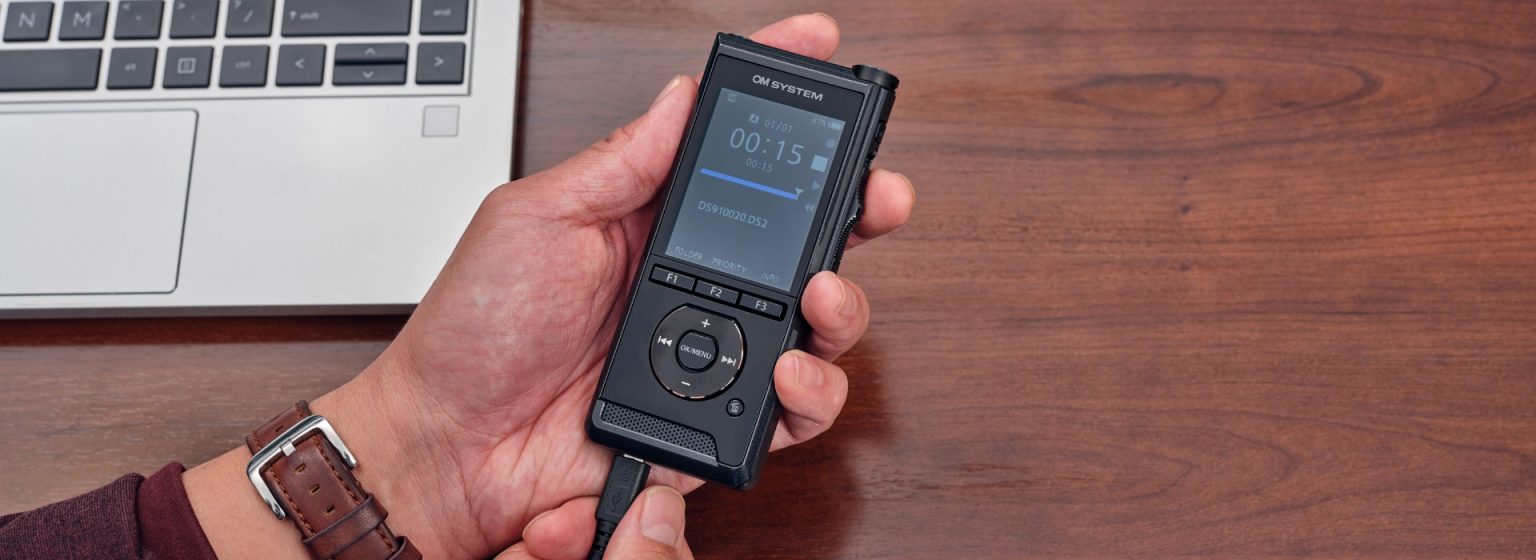 DS-9100 Digital Recorder - OM System Professional Dictation
