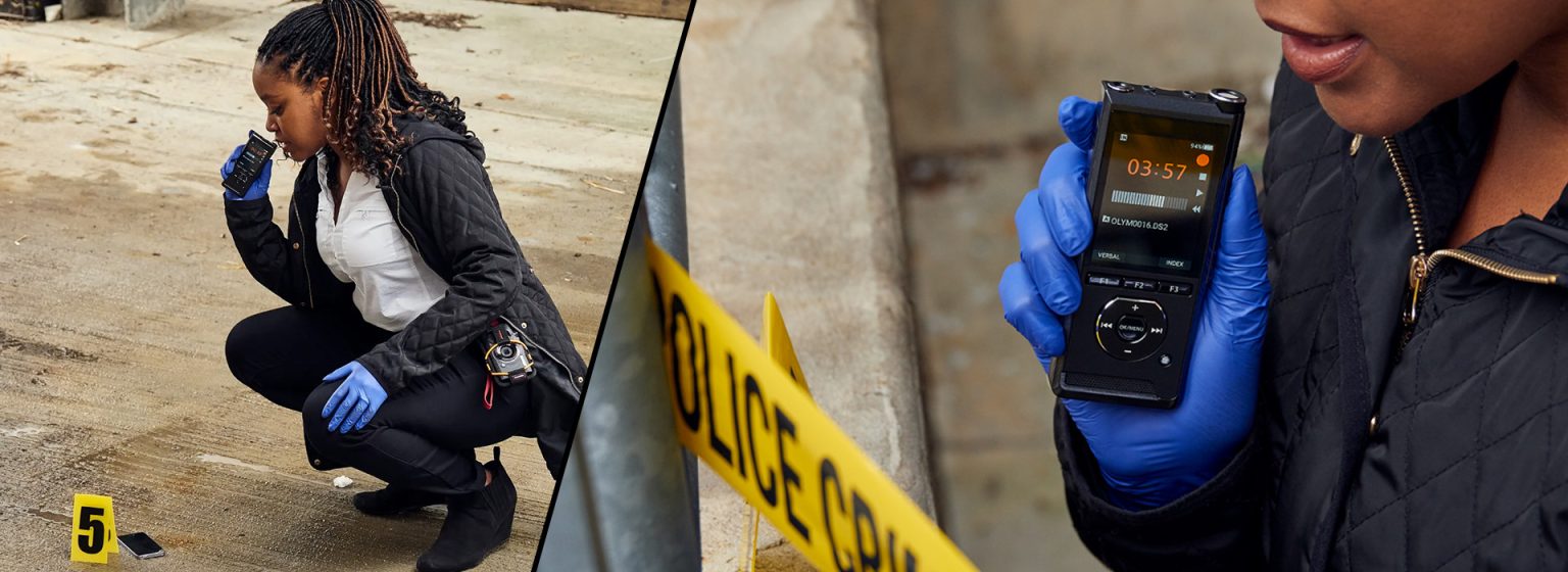Law Enforcement Solutions | Olympus Pro Dictation